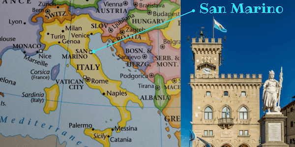 San Marino Geography